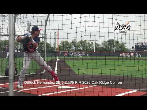 Dereck Hernandez 2B 5 7 175 R R 2026 Oak Ridge Conroe