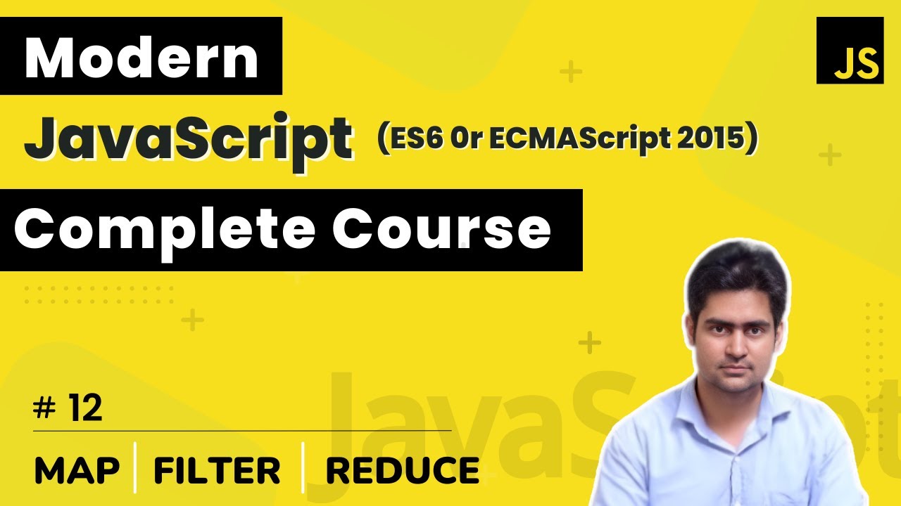 Map Filter Reduce | Higher order functions | ES6 in Hindi - 12 #reactjs #javascript