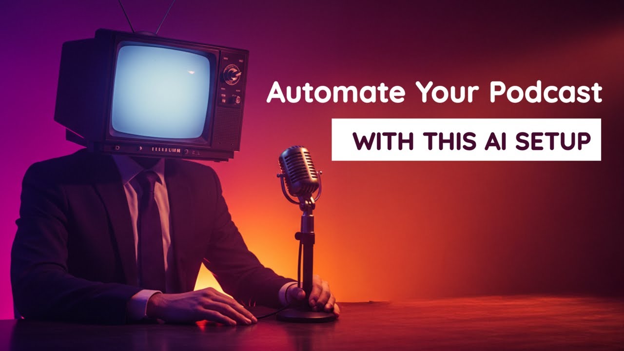 How to Automate Your Podcast Using AI Without Losing Your Soul
