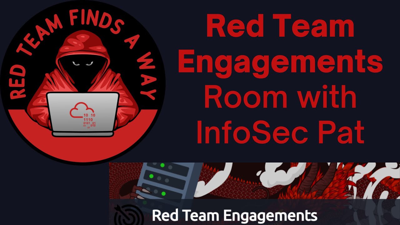 Watch Now!! Red Team Engagements TryHackMe Walkthrough with InfoSec Pat - OSCP, eJPT, CEH, Pentest+
