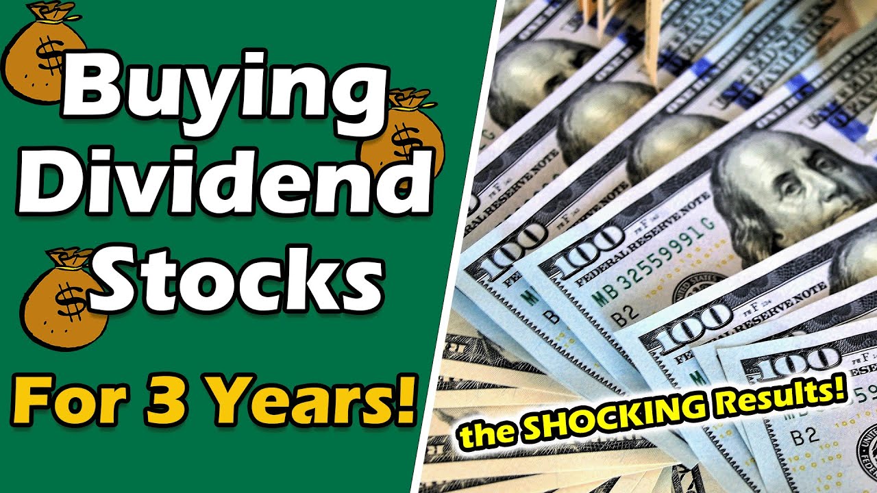 I Bought Dividend Stocks for 3 Years: Here’s What Happened 👀💰💰💰