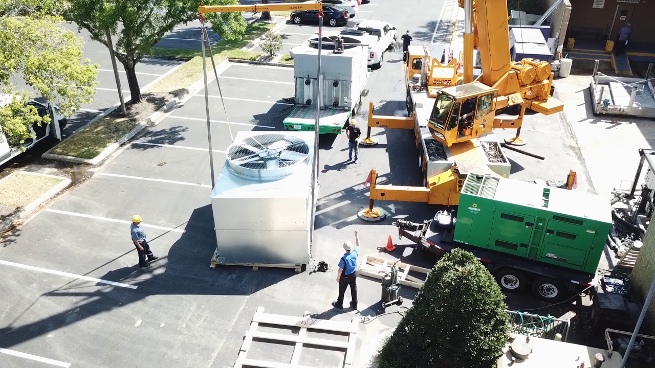 Closed loop cooling tower replacement
