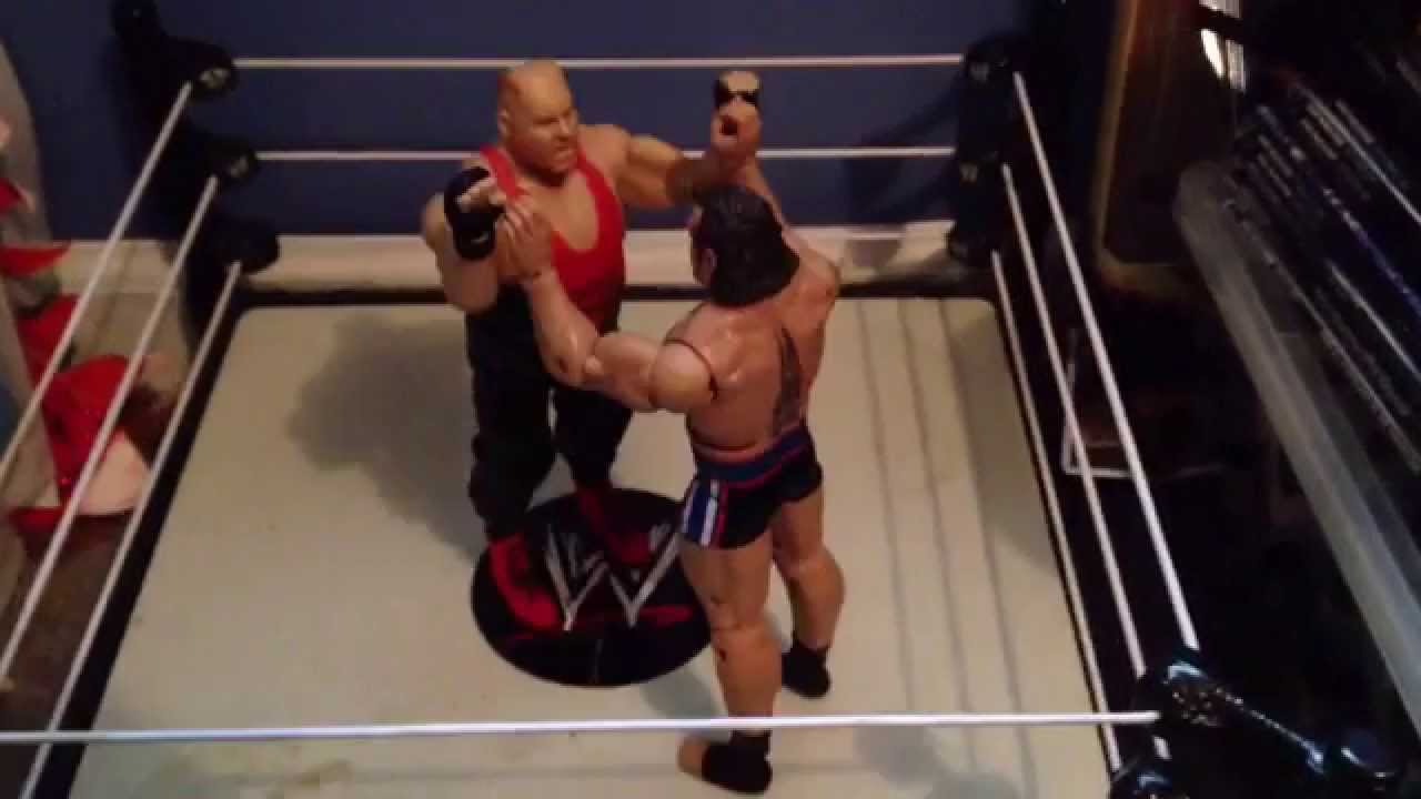 Rusev vs Vader stop motion