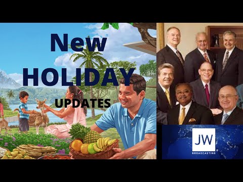 New Holiday Update for Jehovah's Witnesses