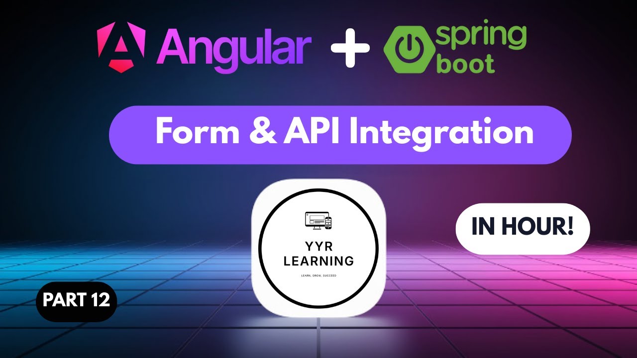 Angular & Spring Boot Integration: Forms, HTTP Post & Frontend-Backend Setup @indranlogics