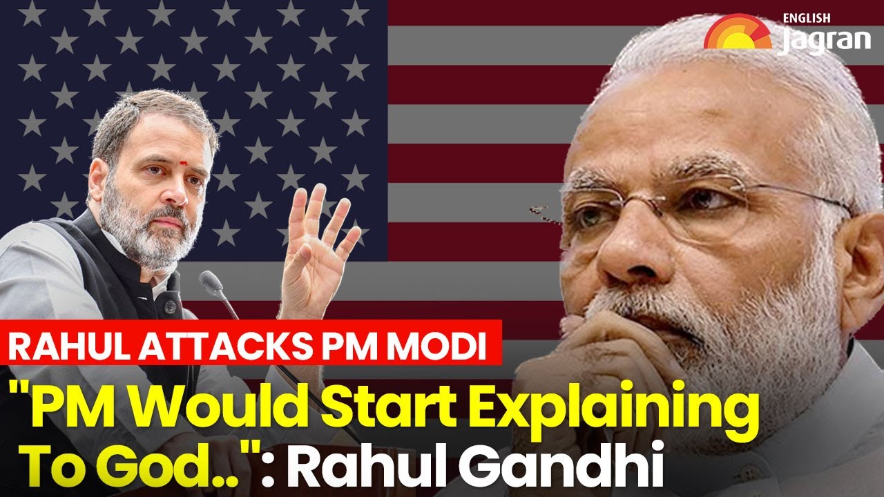 PM Modi Could Even Explain God How Universe Works : Rahul Gandhi ...