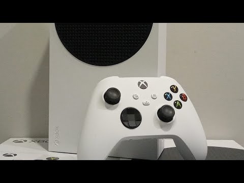 Xbox Series S unboxing not a lot to it..