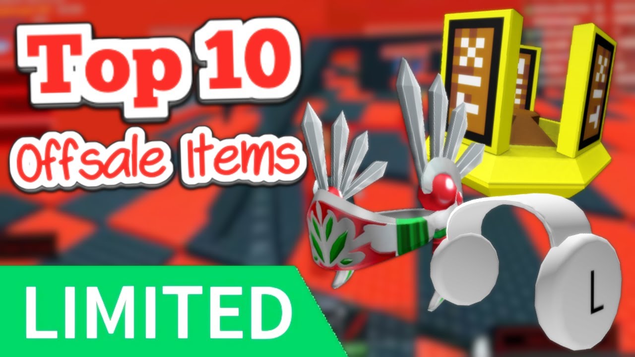Top 10 Roblox Offsale Items That Need to Be LIMITED!