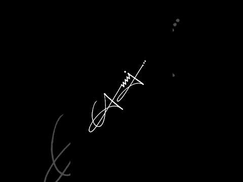 Anuj name signature style subscribe and comment your name #shorts #signature #signoartist