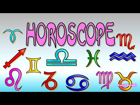 HOROSCOPE | Zodiac Signs | Names of the Zodiac Signs | English Vocabulary