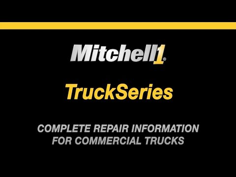 Mitchell 1 TruckSeries: Class 4-8 Truck Repair Information