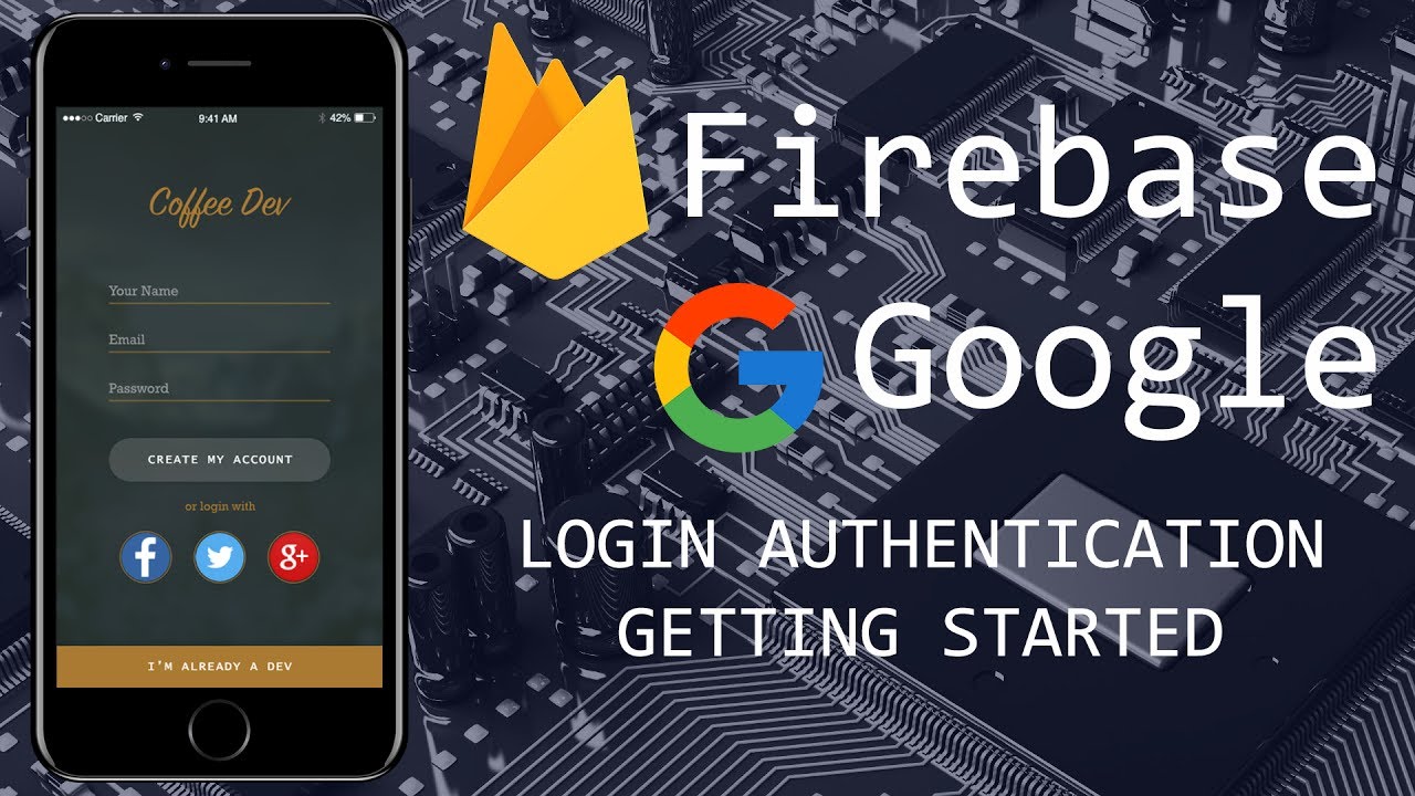 Get Started with Firebase & Google Login Authentication (iOS Swift) - iDev Journey² 2