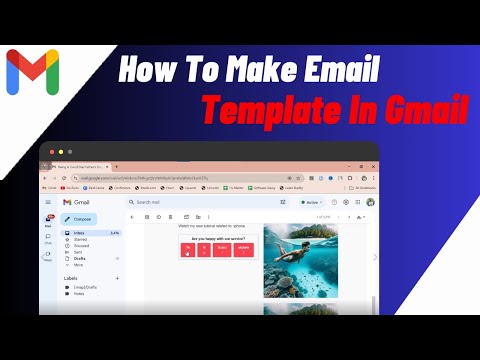 How To Make Email Templates With Gmail (2024) | Step By Step Guide
