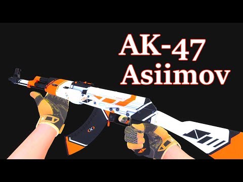 [CS:GO] AK-47 | Asiimov - Factory New Covert Skin Showcase (The Danger Zone Collection)