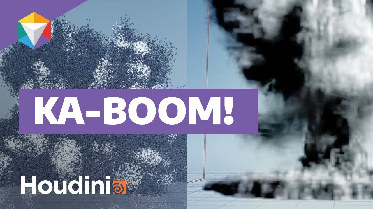 VFX Explosions in Houdini