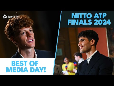 "I Don't Like Facing Him!": The Best Of Media Day 🗣 | Nitto ATP Finals 2024