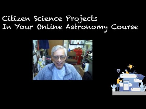 Citizen Science Projects In Your Online Astronomy Course