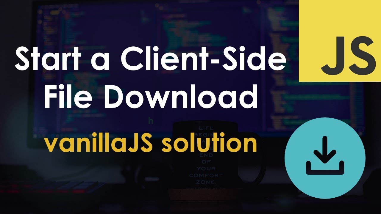 Create a Client-Side File Download – JavaScript Tutorial