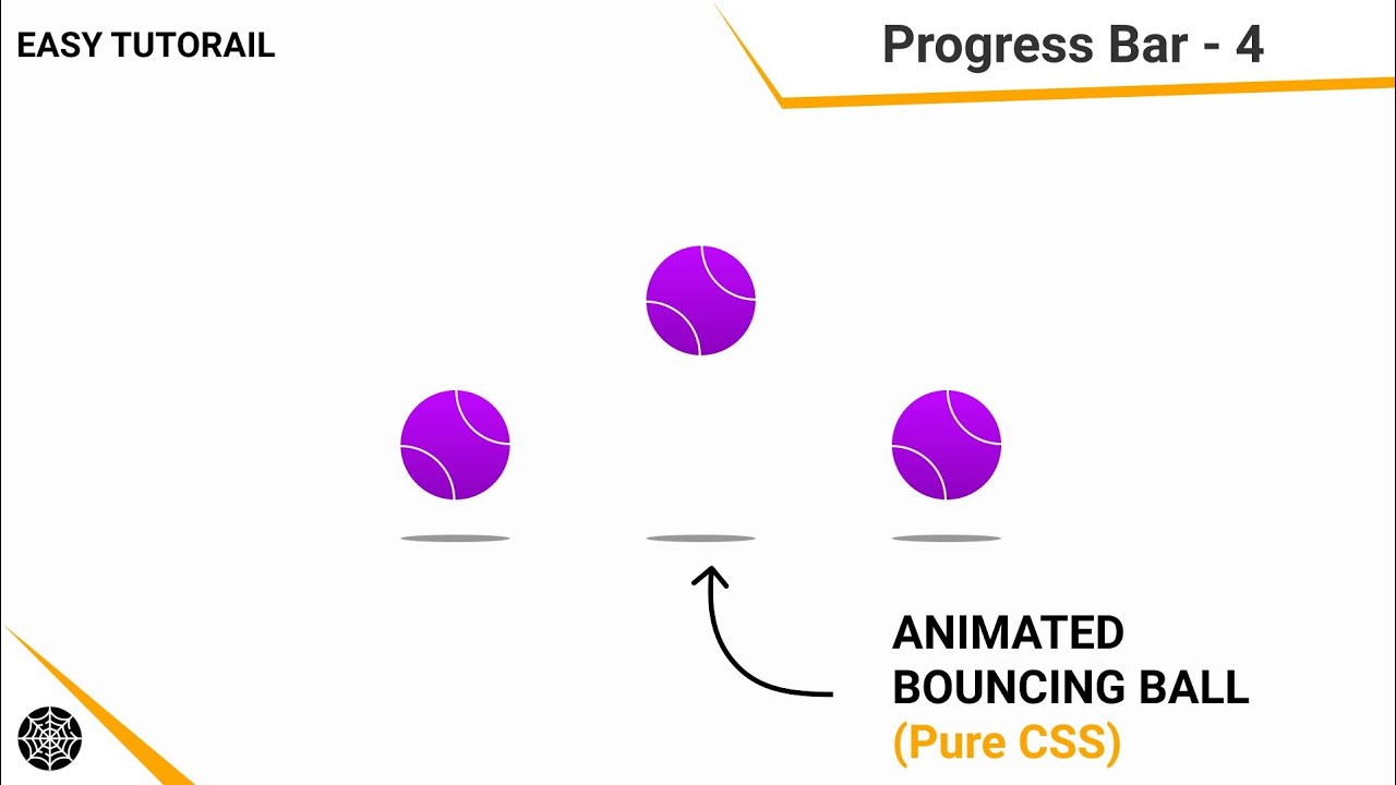 ANIMATED BOUNCING BALL |PURE CSS | CSS ANIMATION | HTML