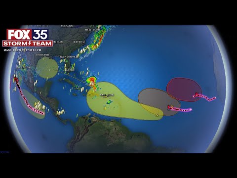 Live tracking: Hurricane Hilary in the Pacific; 4 disturbances in the Atlantic