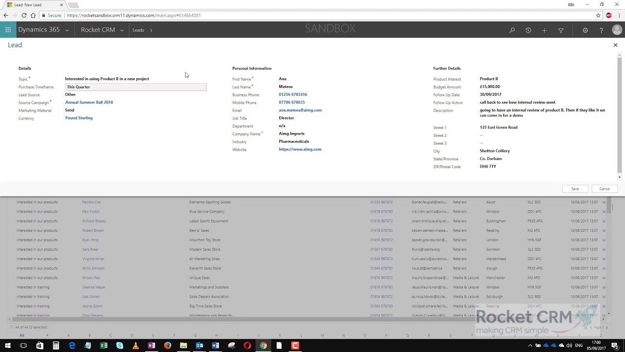 Rocket CRM (5 minute Series)
