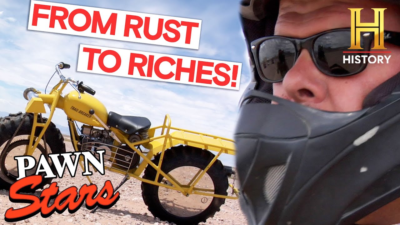 1969 Rokon Motorcycle is an Off-Roading Classic (S2, E22) | Compilation | Pawn Stars