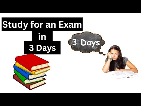 How To Study For A Grade 12 Exam In 3 Days And Score A Distinction | Exam Hacks