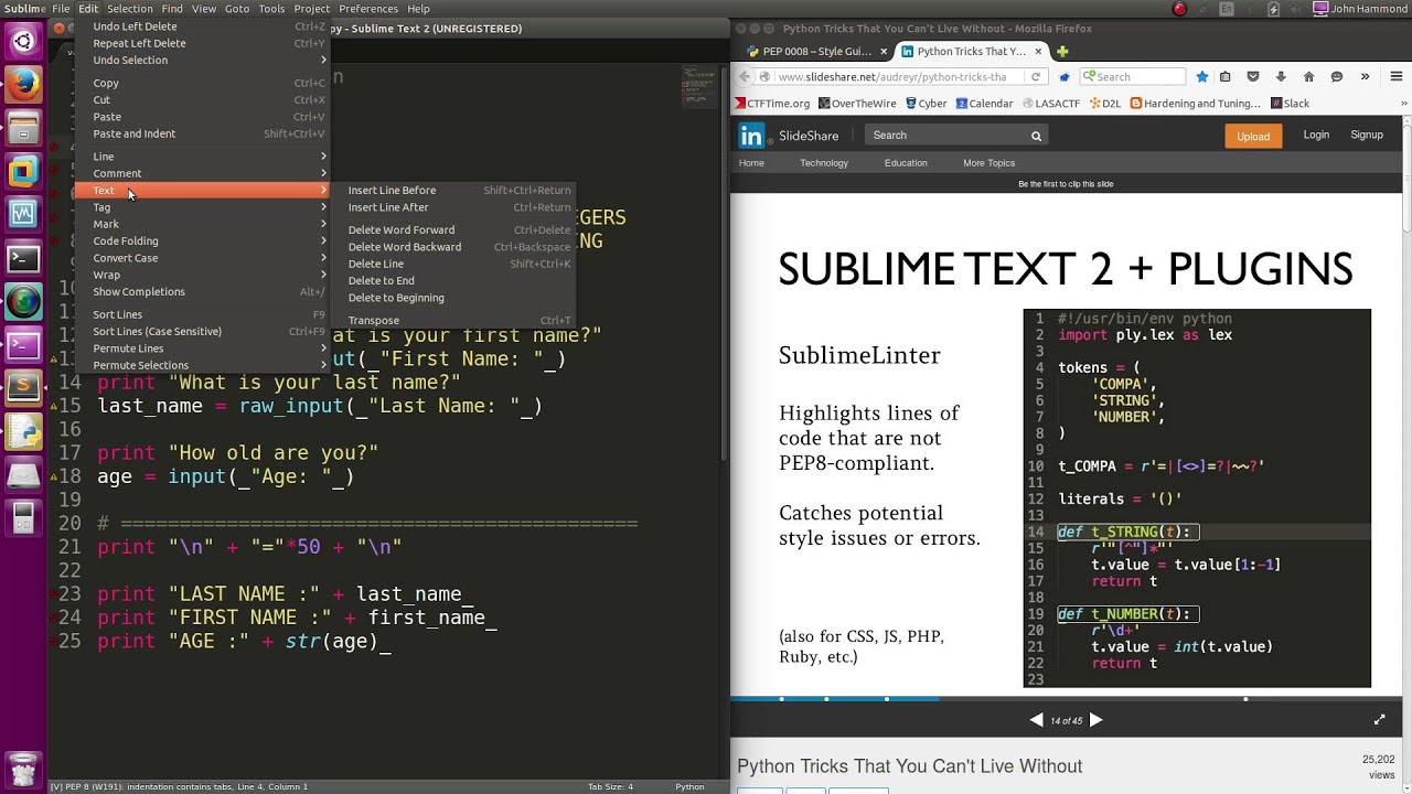 Python 04: PEP8 Coding