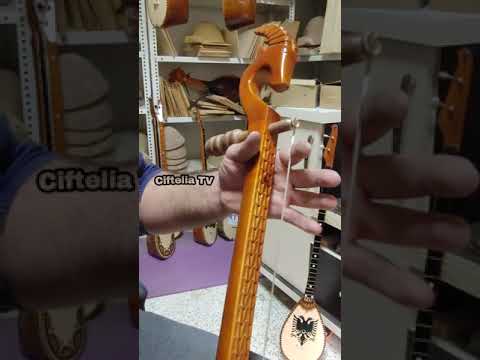 Lahuta Shqiptare Albania Kosovo Lute Lahutë Carved | Reverb Denmark