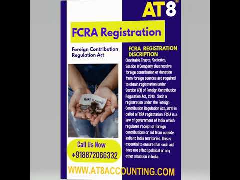 FCRA REGISTRATION, Foreign Contribution Regulation Act