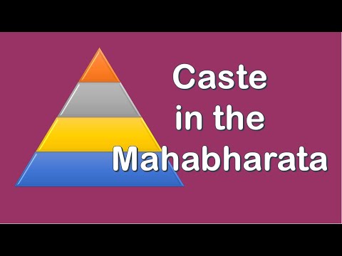 Caste in the Mahabharata – Kulture Katha