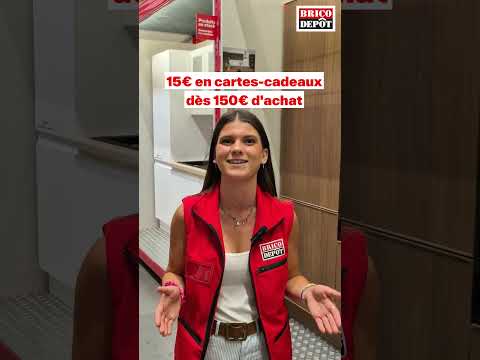 vidéo opération bon d'achat Brico dépôt 17/06/2025
