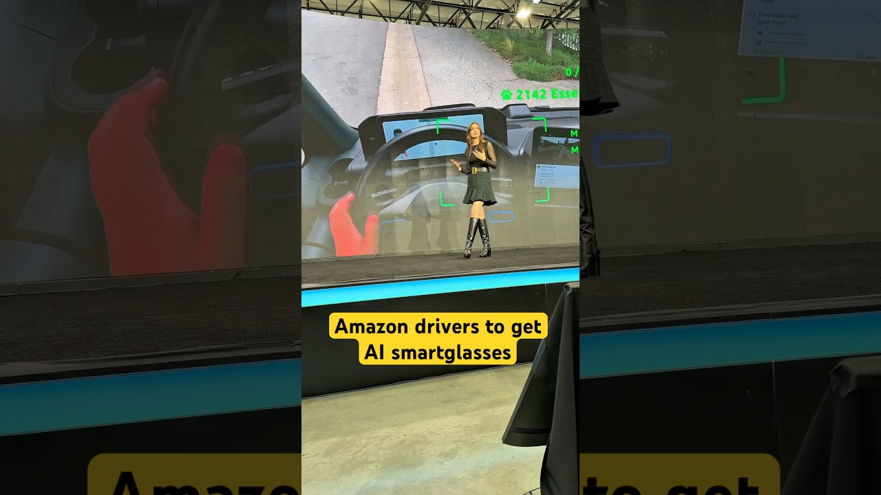 Amazon Debuts AI Smartglasses For Delivery Drivers