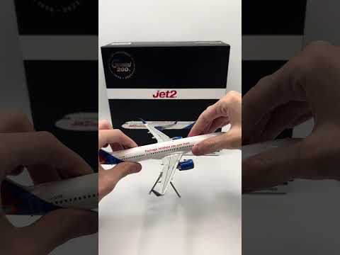 Gemini 200 Jet2 Holidays Airbus A321 Neo 1:200 Scale Unboxing Showcase