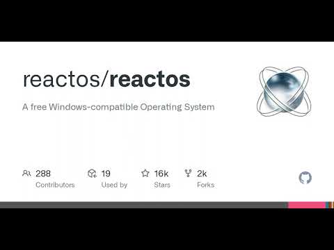 GitHub - reactos/reactos: A free Windows-compatible Operating System