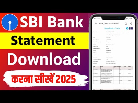 SBI account statement download 2025 | SBI bank statement kaise nikale