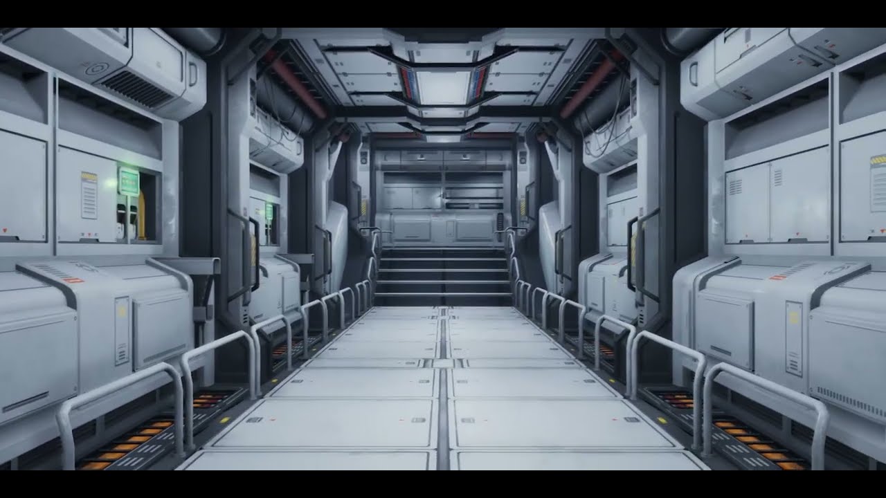 modular sci fi corridor pack 1 HDRP