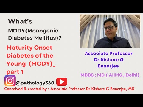 What’s MODY (Monogenic Diabetes Mellitus)? What’s its uniqueness? #Diabetes #diabetesmellitus #MODY