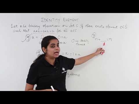 Class 12th – Identity Element | Relation and Functions | Tutorials Point
