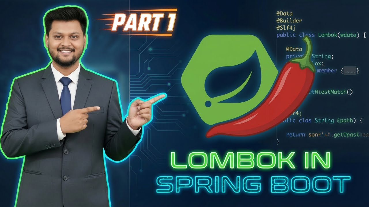 🛑 Stop Writing Boilerplate! Lombok in Spring Boot Explained ✅ Part 1