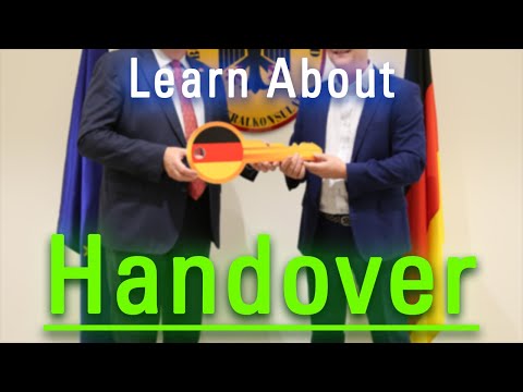 What is Handover? | How to Say Handover in English? | How Does Handover Look?