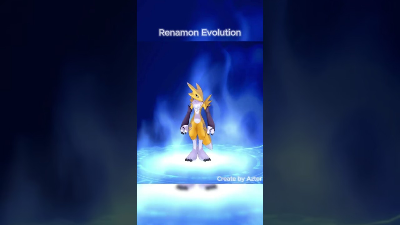 Renamon Evolution Line - Digimon Story Cyber Sleuth