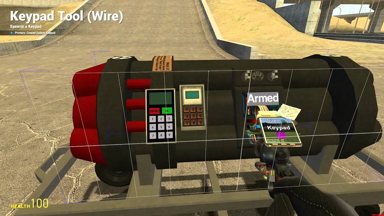 Garry's Mod - Basic Wire - 15 (Keypad)