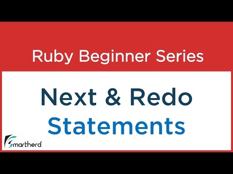 Learn 23 Ruby Tutorial NEXT and REDO statements with codes in Ruby - Mind Luster