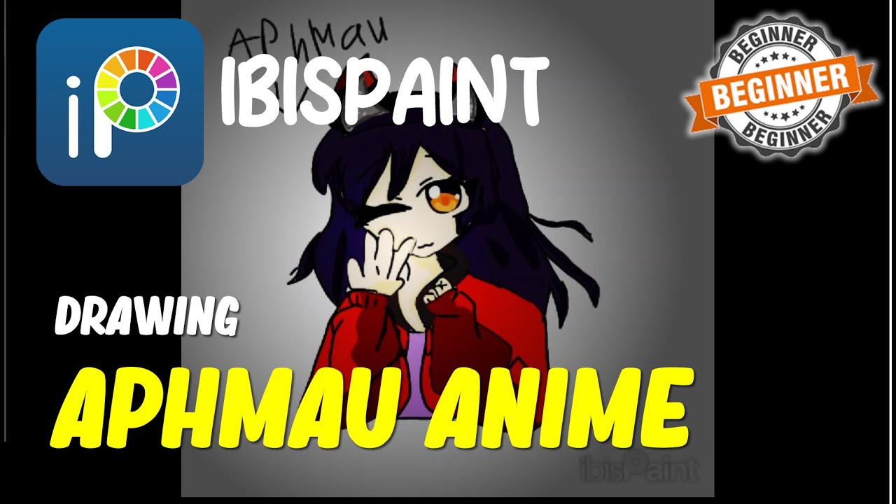 IbisPaint X Aphmau Anime Drawing