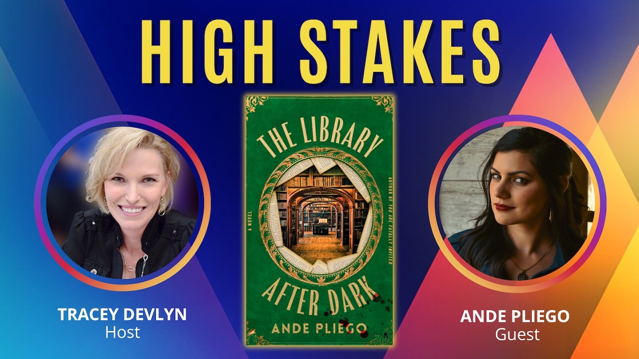 Ande Pliego on THE LIBRARY AFTER DARK & Debuting Her Artistic Side