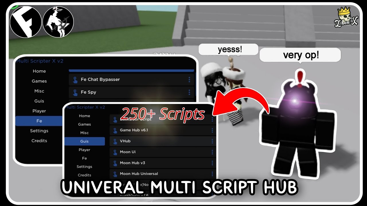 [NEW] Universal Multi-Script Hub - ROBLOX SCRIPTS - Over 250+ Scripts | Fluxus • Delta