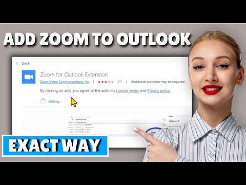 How to add zoom to outlook 2025 | zoom for outlook