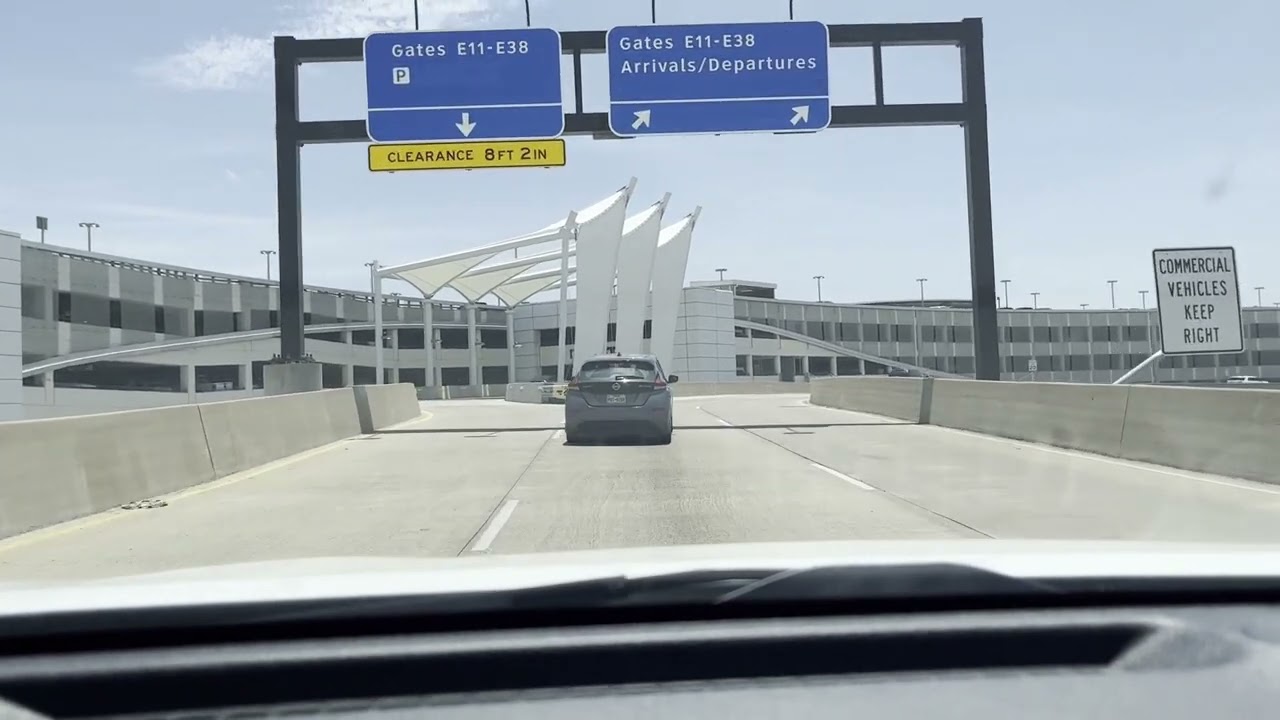 DFW Airport Terminal E Arrival/Departure Route
