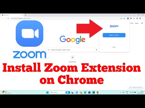 How to install Zoom extension on Google Chrome browser
